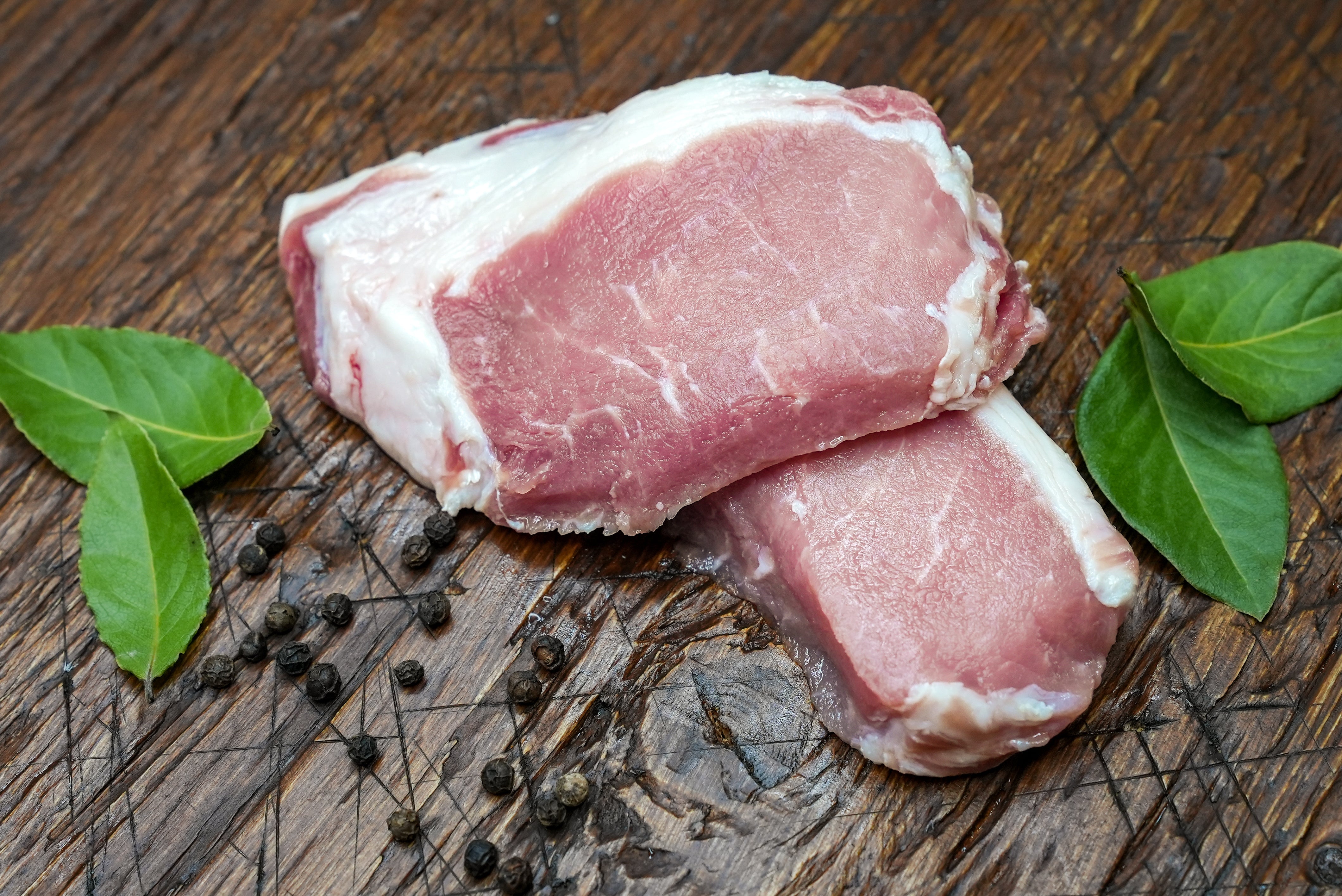 Mangalitsa Boneless Pork Chops Thick Cut – Maranatha Farms